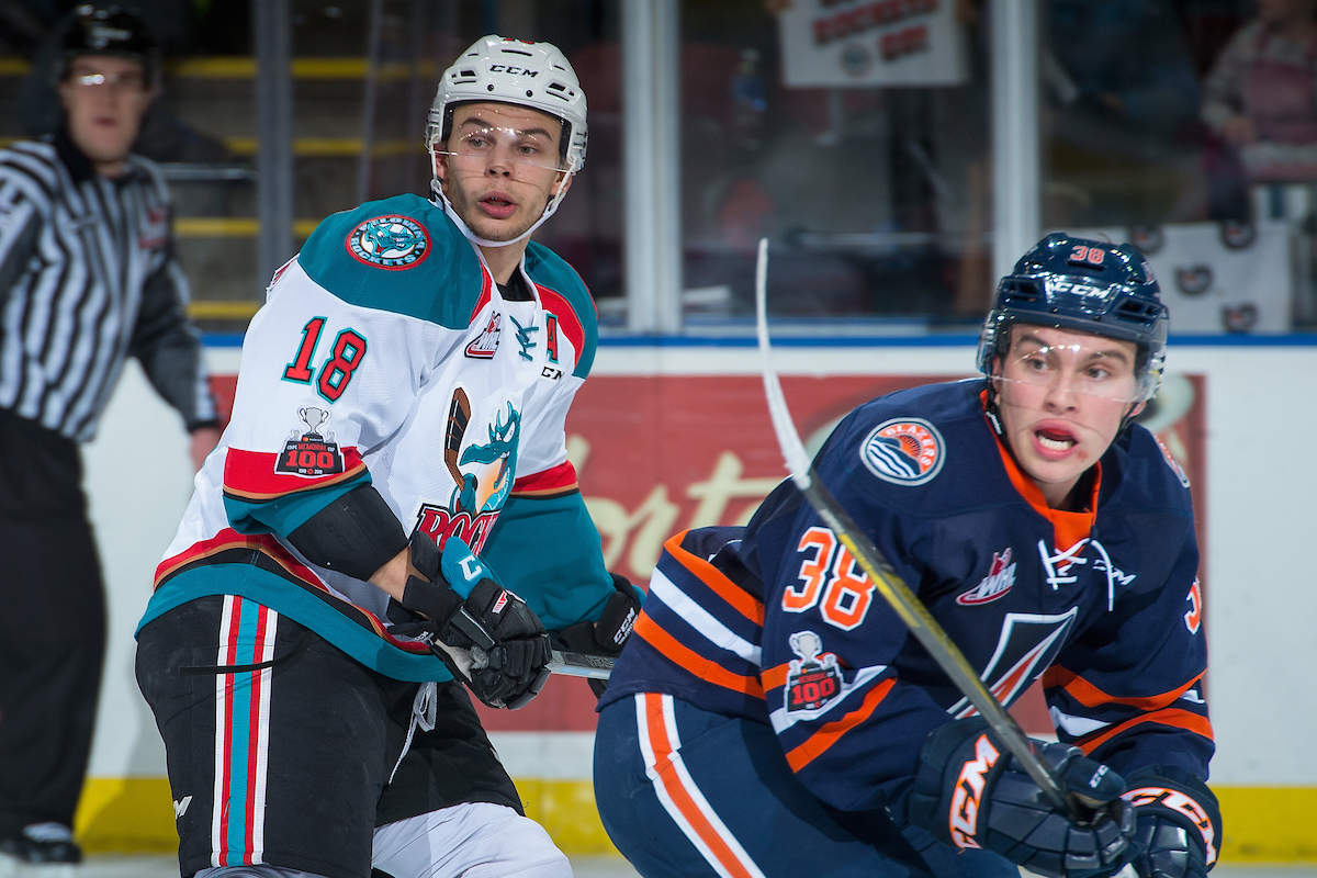 GAME DAY: Rockets and Blazers renew rivalry in Kamloops - Kelowna Rockets