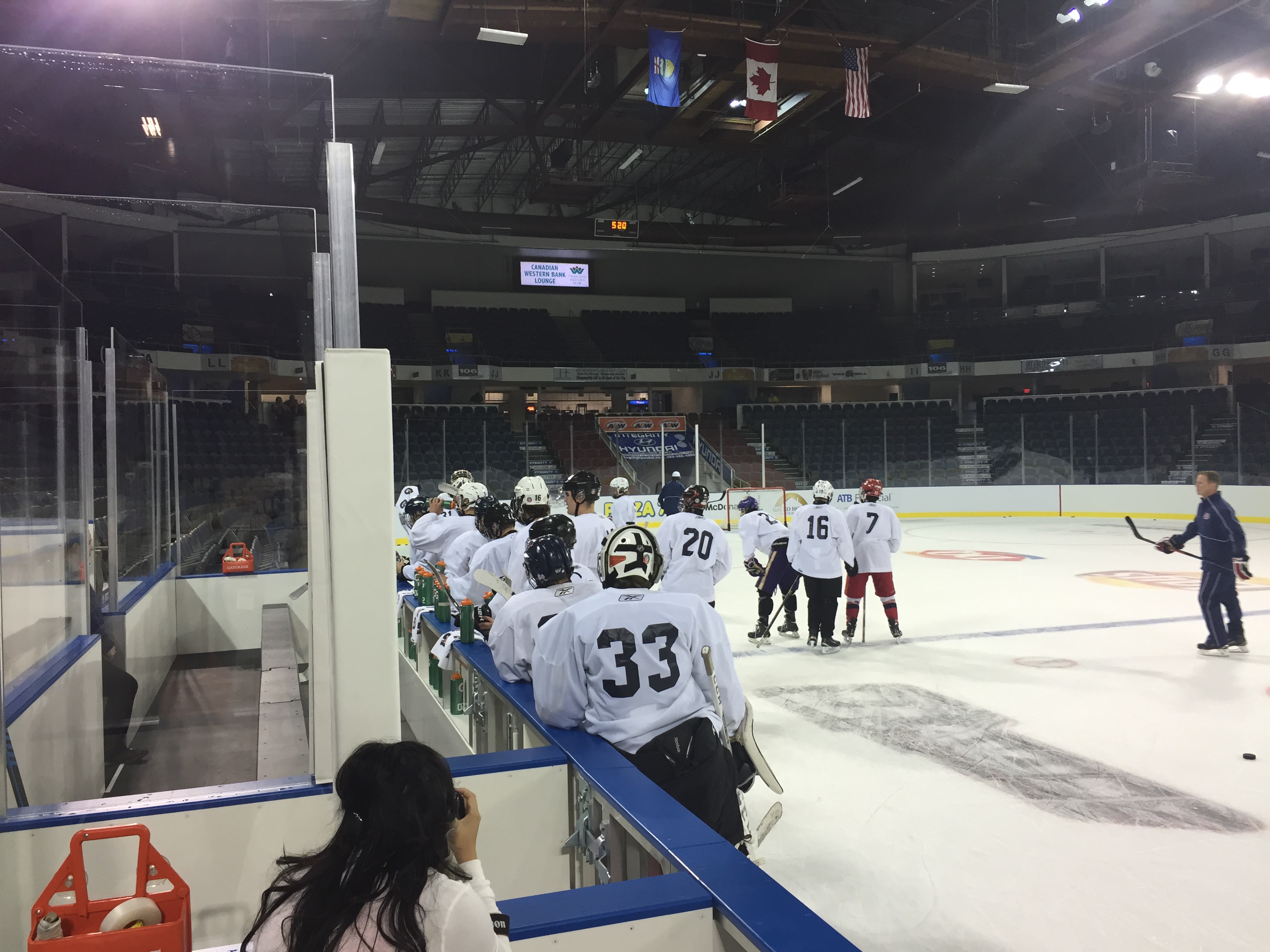 Sights and Sounds - Day 1 - 2015 Rookie Camp - Lethbridge Hurricanes