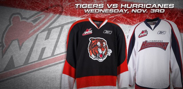 Tigers vs Hurricanes - Lethbridge Hurricanes