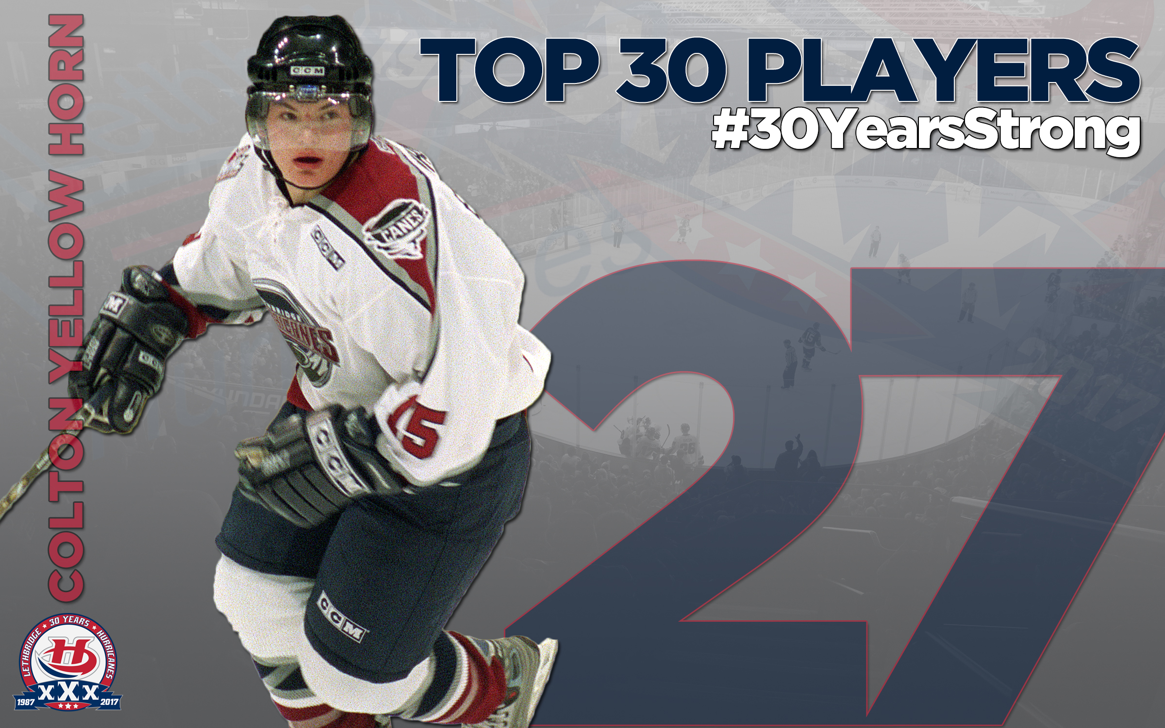 #27 - COLTON YELLOW HORN - Lethbridge Hurricanes