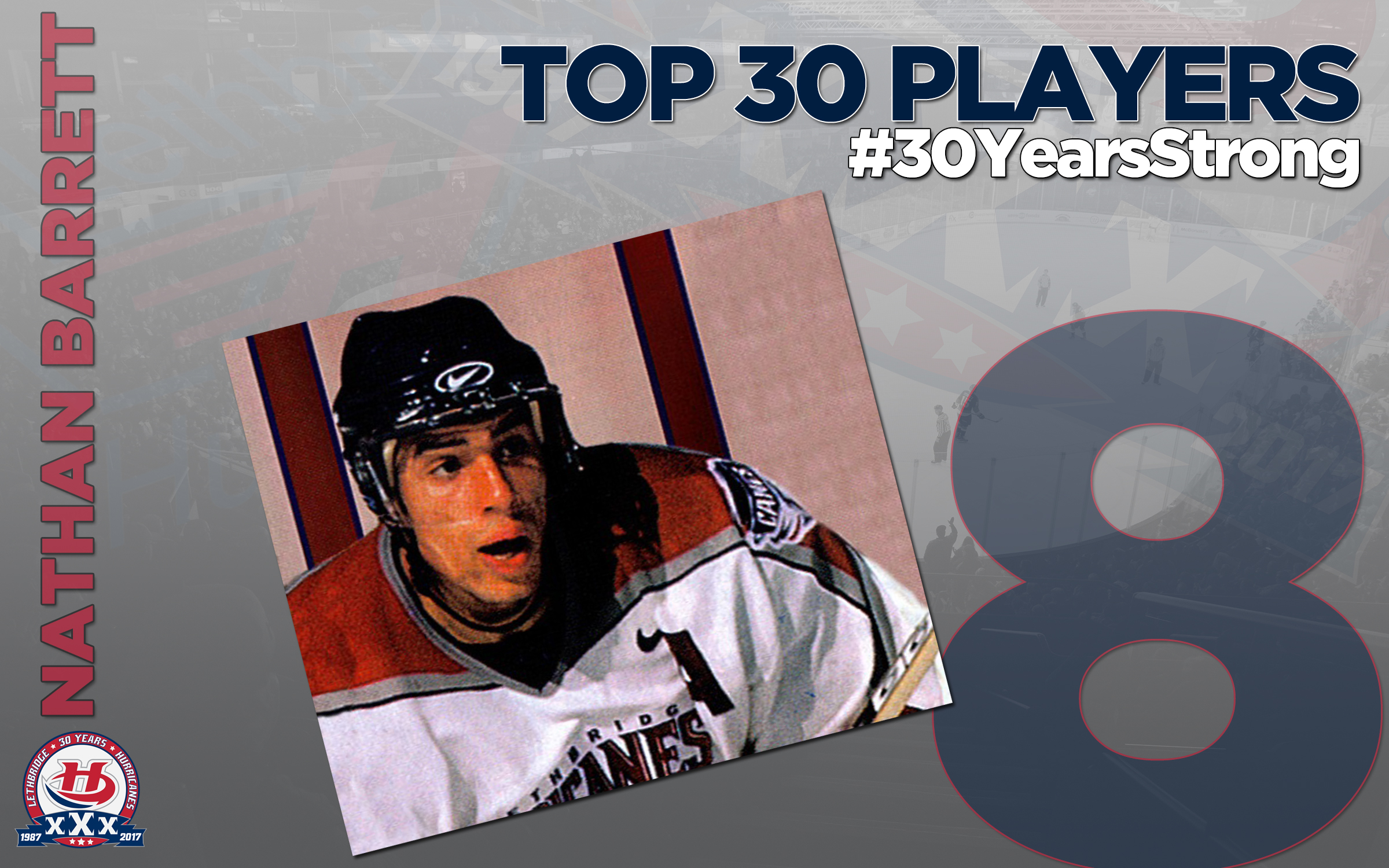 #8 - NATHAN BARRETT - Lethbridge Hurricanes