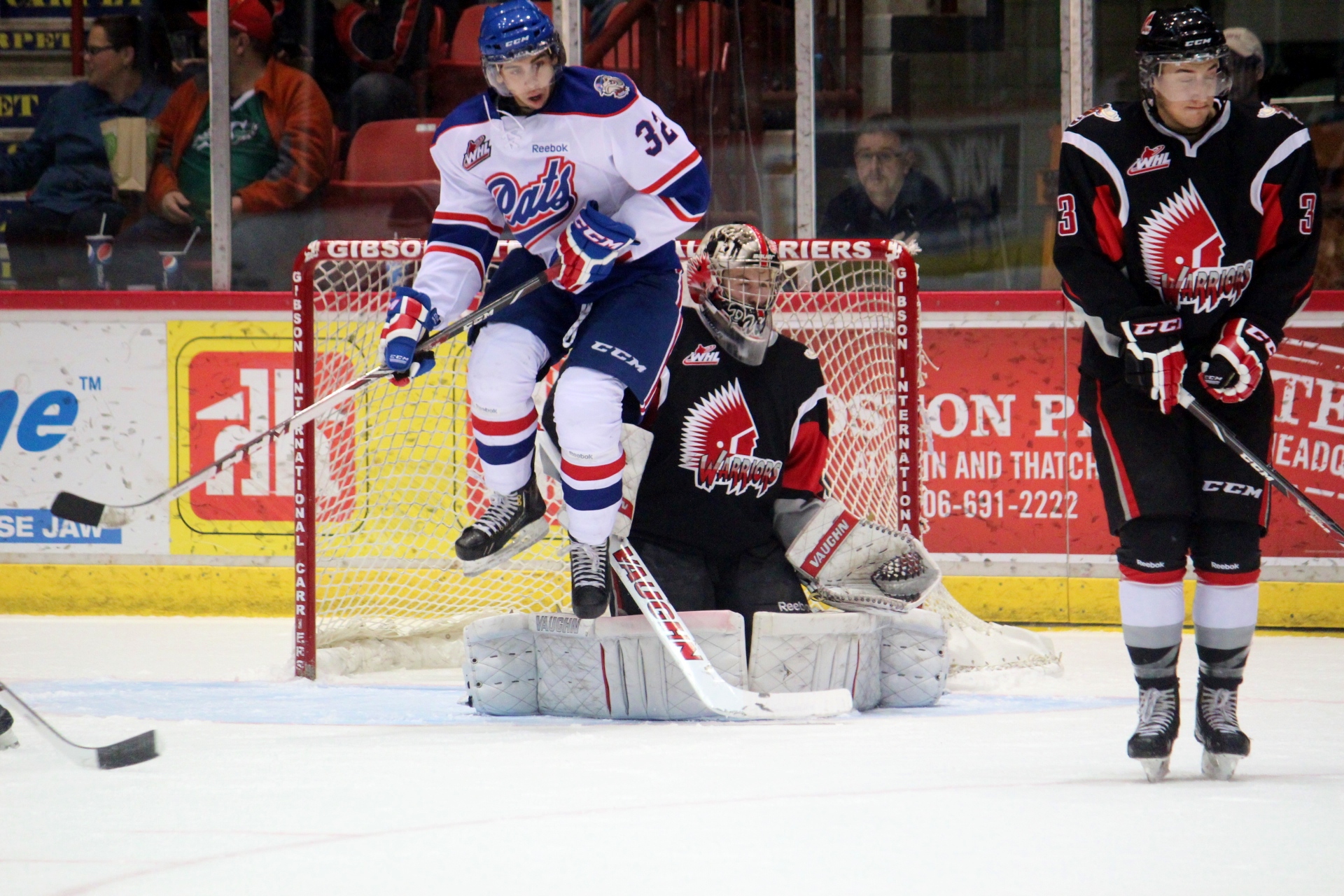 Warriors Dropped In Regina - Moose Jaw Warriors