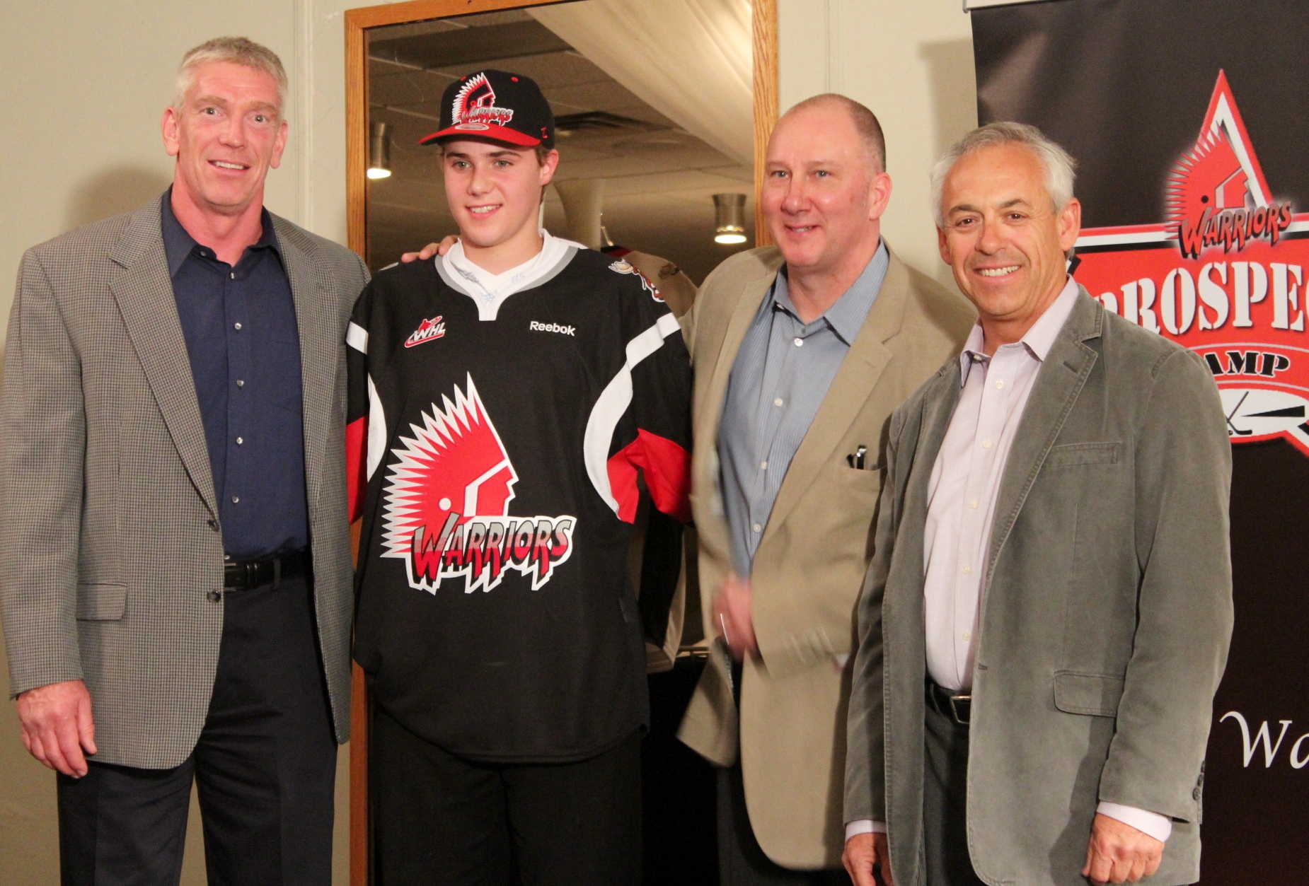 Prospect Camp: It Feels Like Home for Howden - Moose Jaw Warriors
