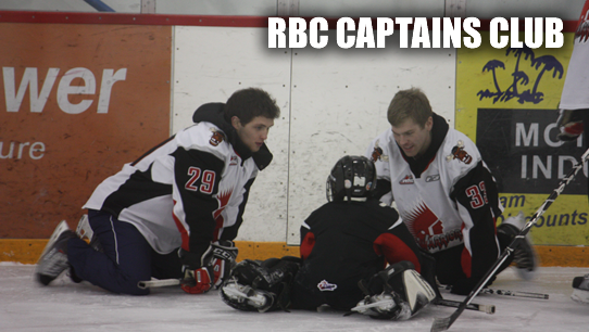 RBC Captains Club Surprises Initiation Team - Moose Jaw Warriors