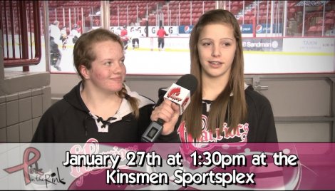Female Bantam Warriors - Pink in the Rink - Moose Jaw Warriors