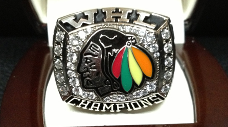 Saturday: Championship Ring Chuck-A-Puck - Portland Winterhawks