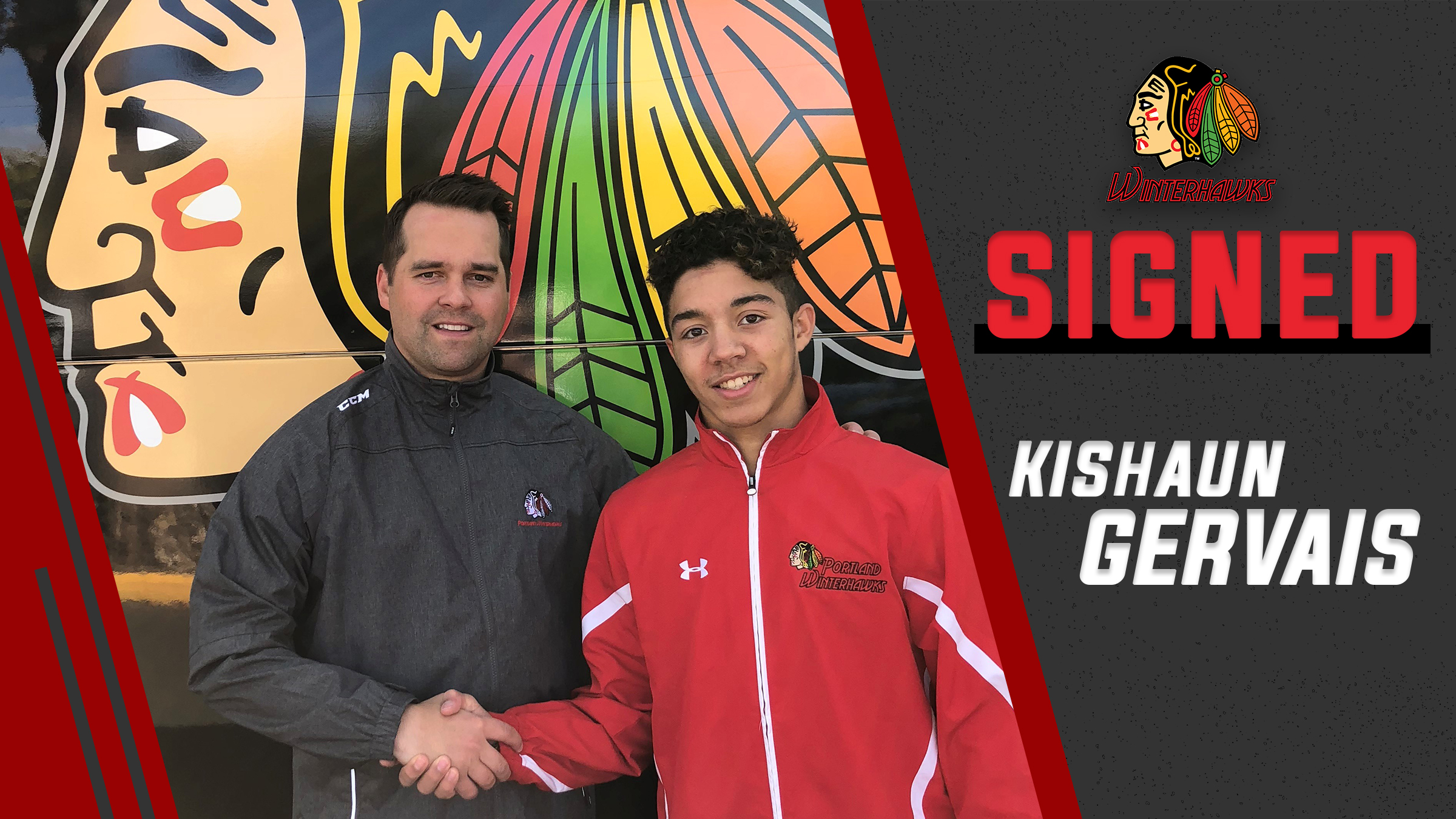 Winterhawks Sign Kishaun Gervais – WHL Prospects