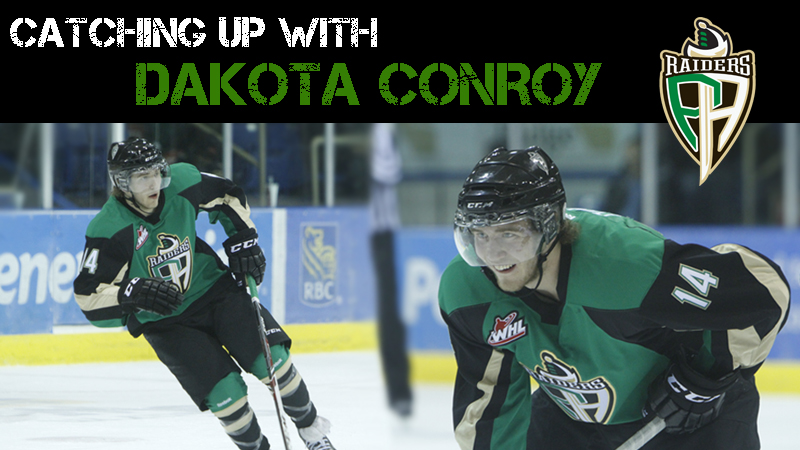 Catching Up with Dakota Conroy - Prince Albert Raiders