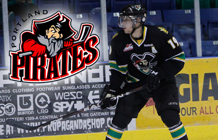 Maylan signs ATO with Portland Pirates - Prince Albert Raiders