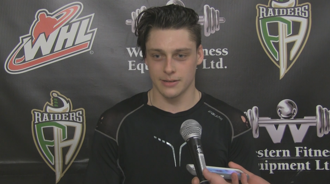 Austin Glover Returns - Prince Albert Raiders