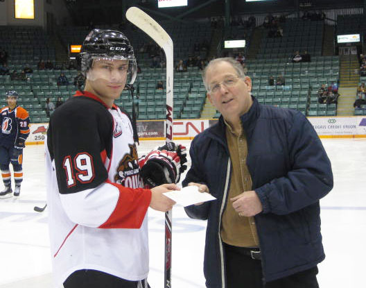 Jordan Tkatch Earns December Player of the Month Award - Prince George ...