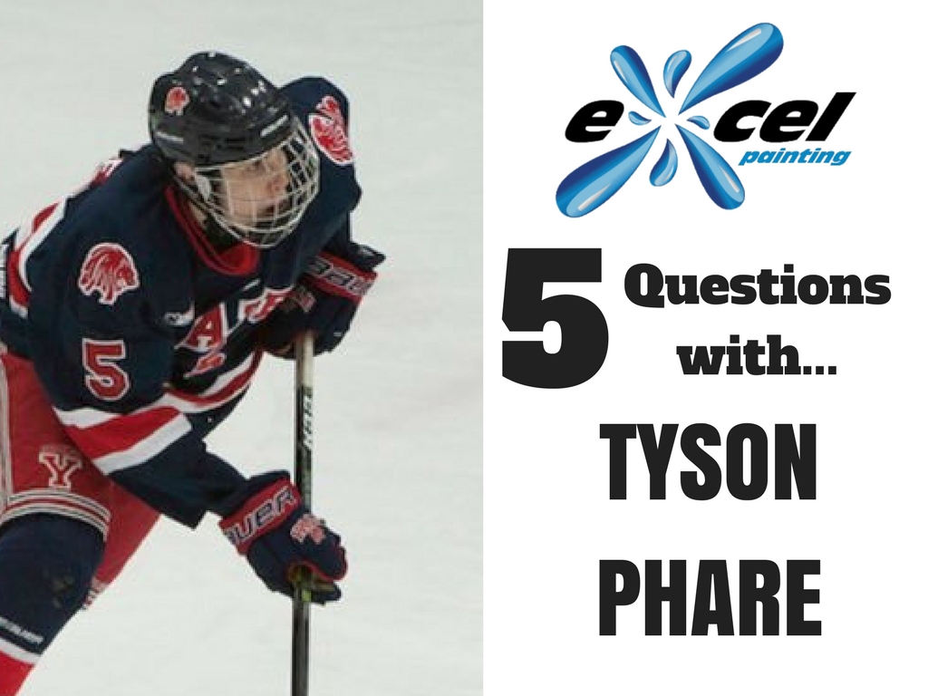 5 QUESTIONS WITH: TYSON PHARE - Prince George Cougars