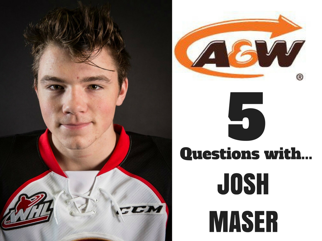A&W 5 QUESTIONS WITH: JOSH MASER - Prince George Cougars