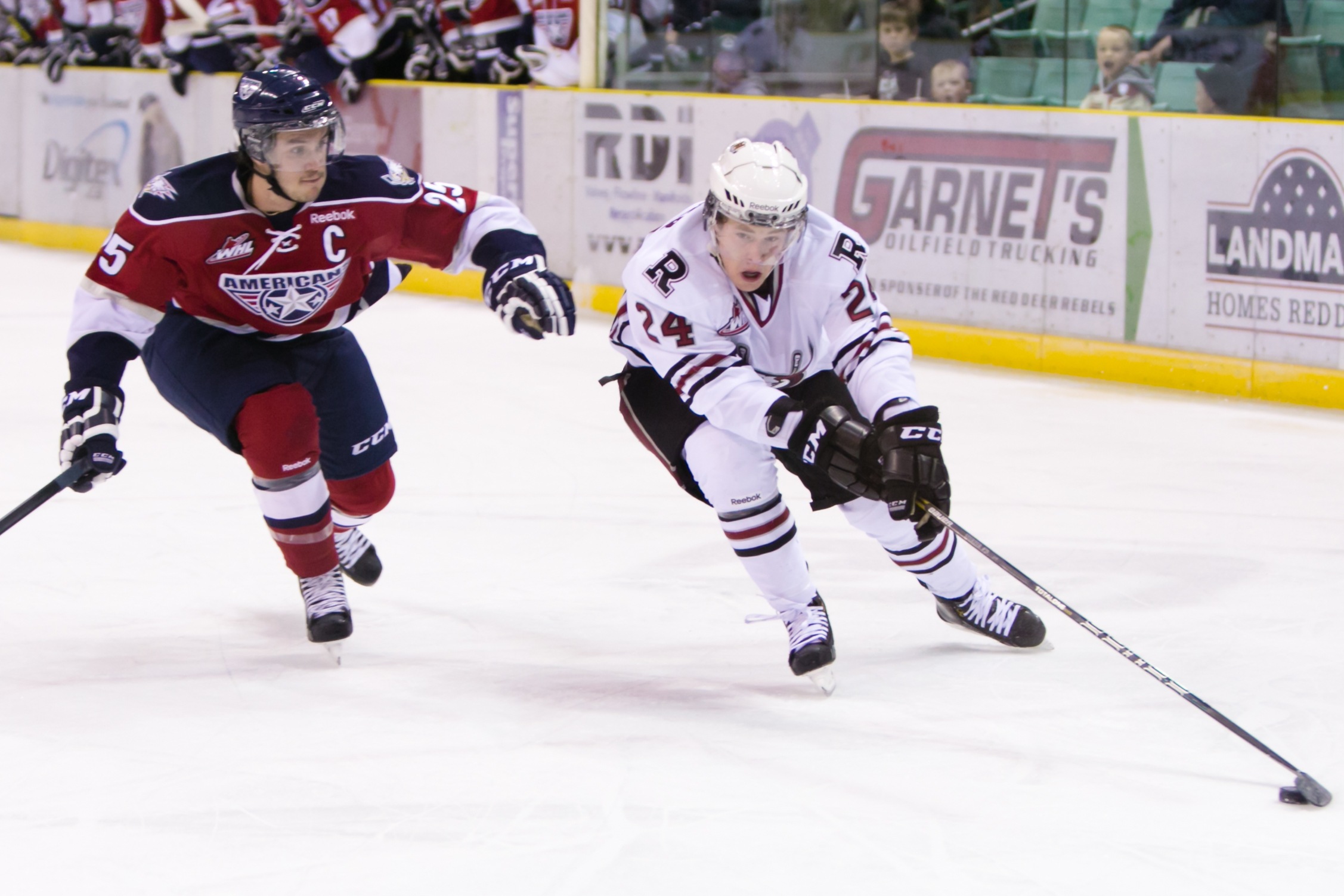 Rebels Lose 4-3 In Kelowna - Red Deer Rebels