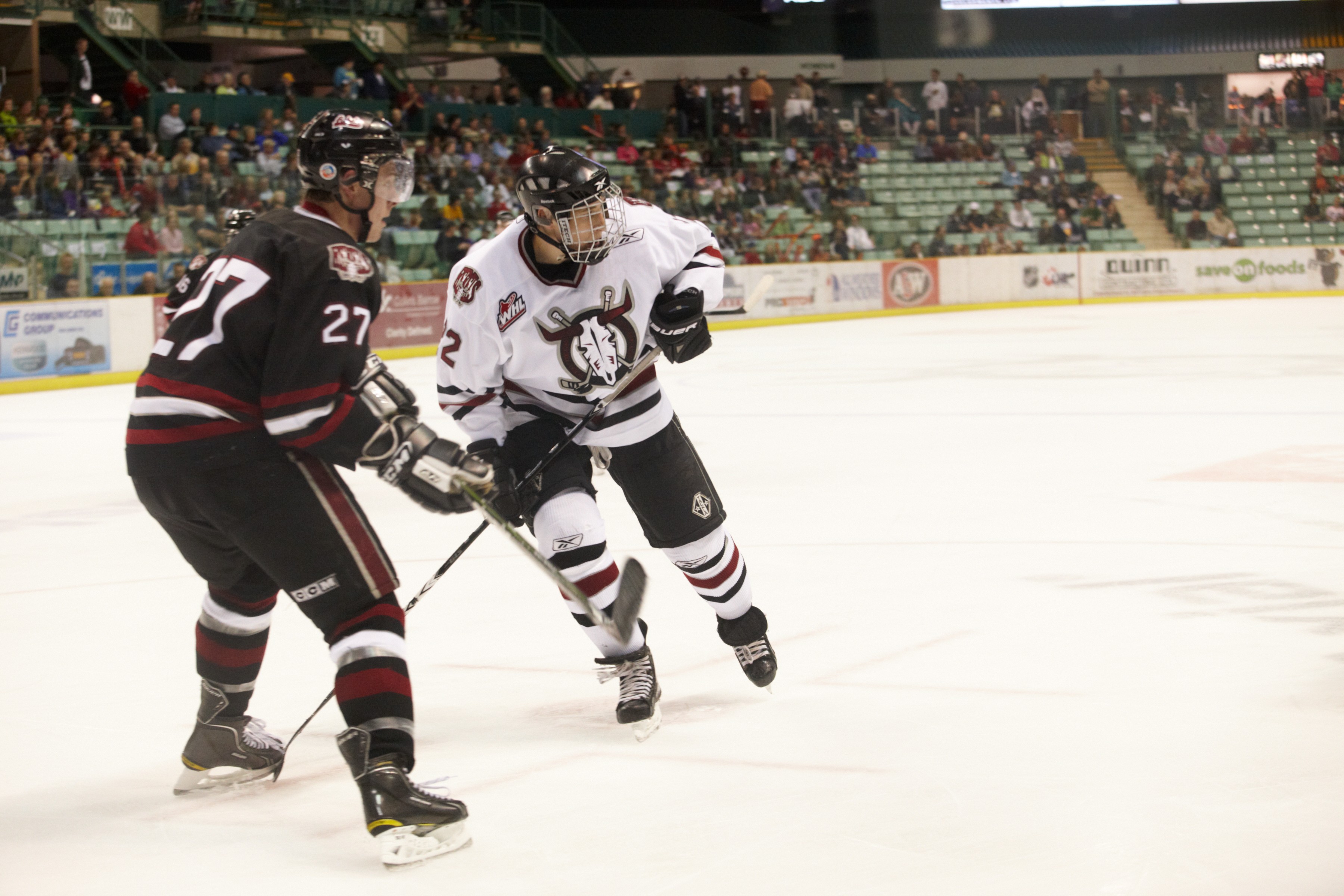 Black vs White Intrasquad Game - Red Deer Rebels
