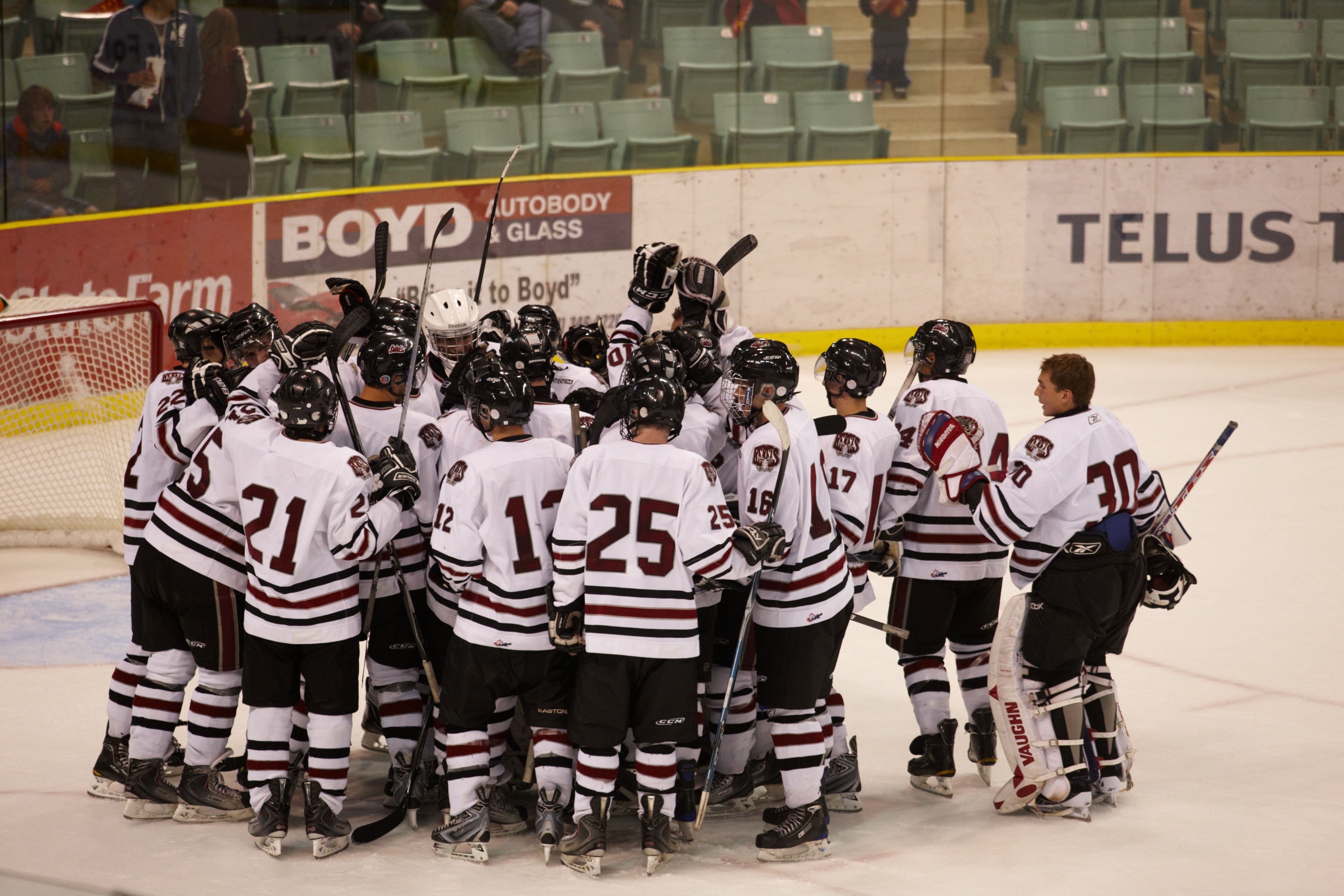 Black vs White Intrasquad Game - Red Deer Rebels
