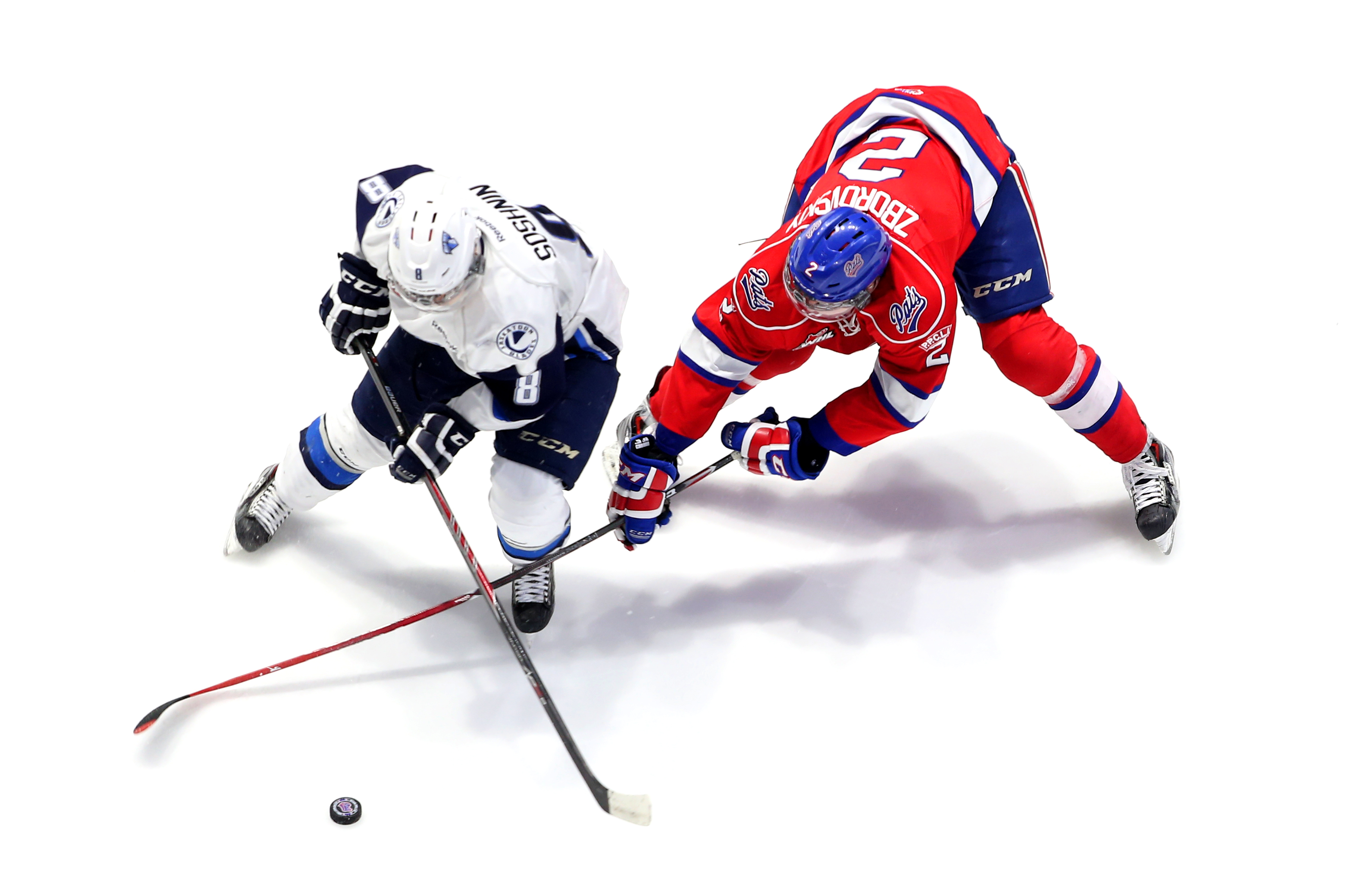 Pats Try to Cut Losing String Versus Blades - Regina Pats