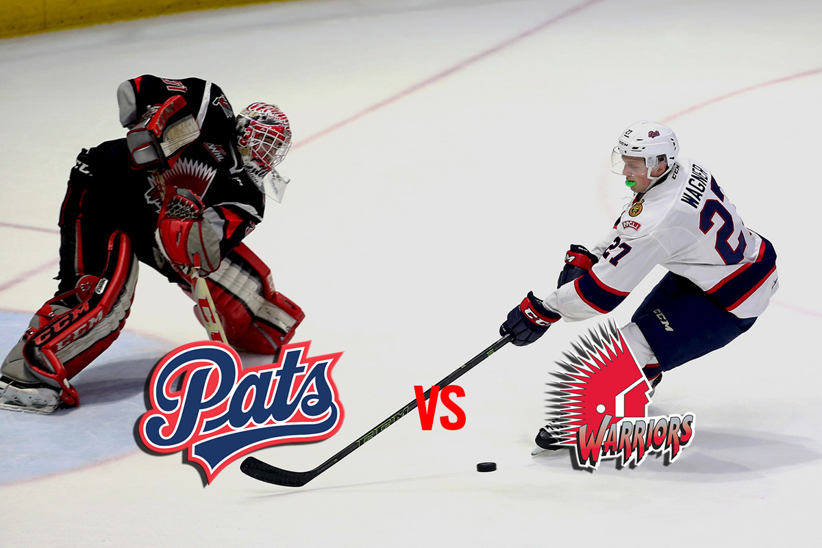 PREVIEW: Pats Host Warriors in Back Half of Home and Home - Regina Pats