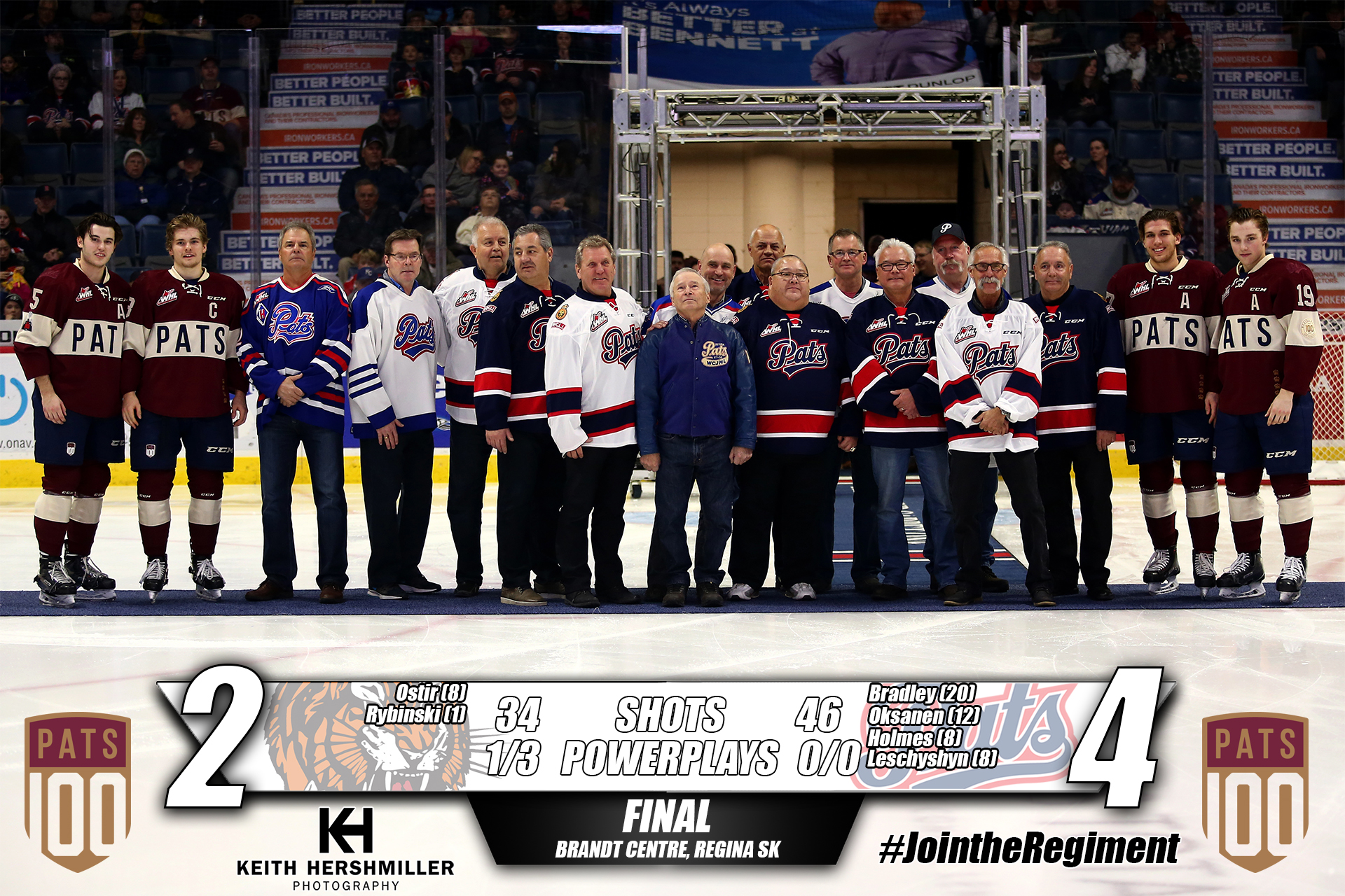 RECAP: Max Paddock stellar in Pats 4-2 win over Medicine Hat - Regina Pats