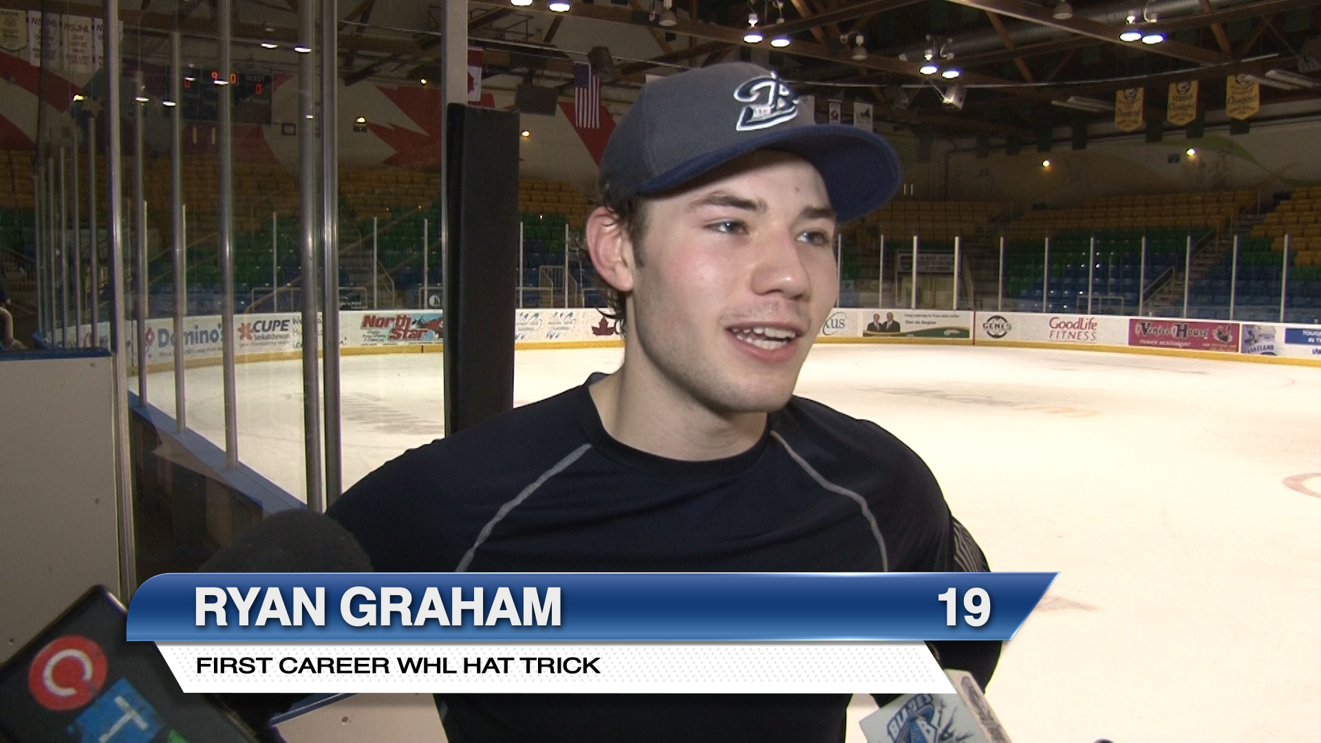 RYAN GRAHAM STEALS THE SHOW IN PRINCE ALBERT - Saskatoon Blades