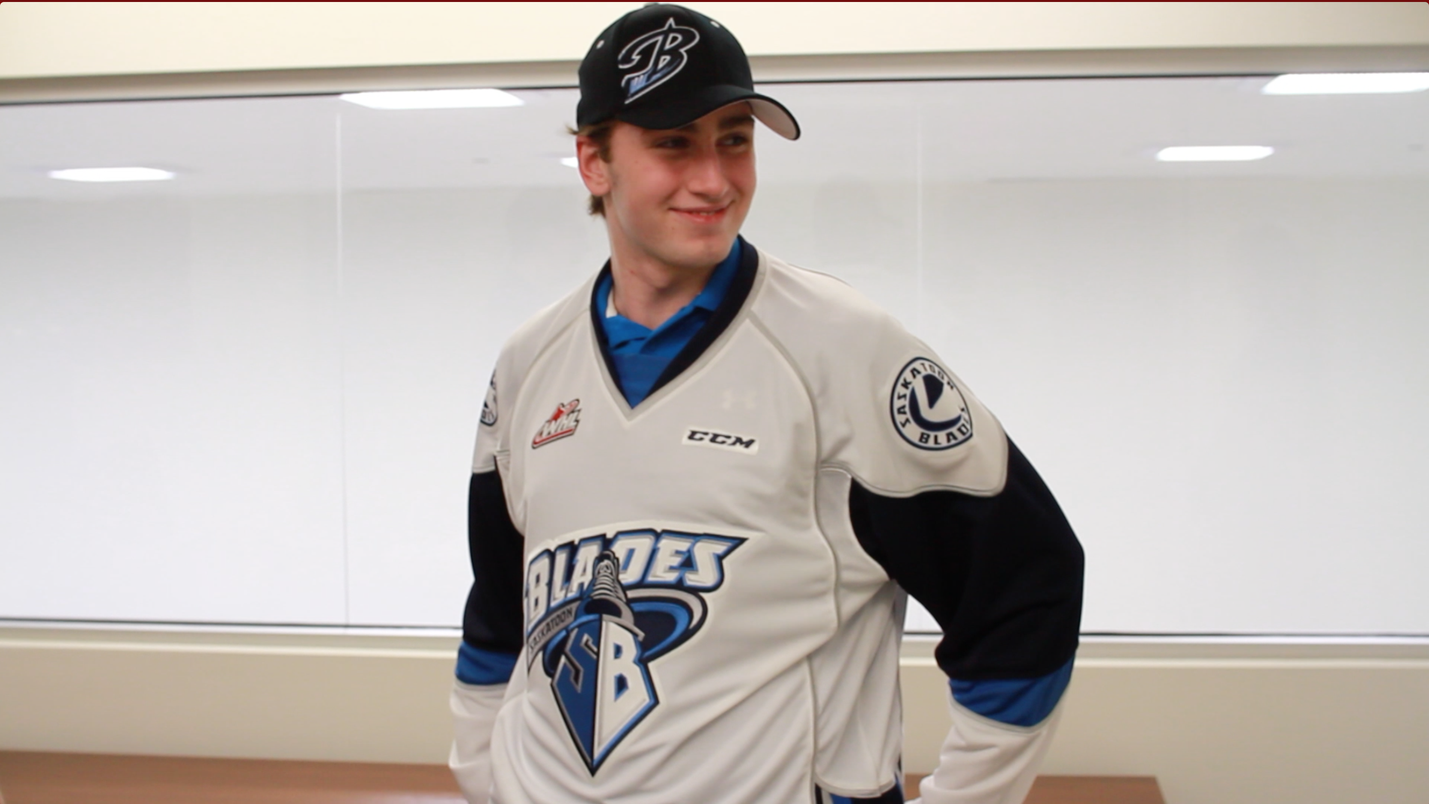 Blades announce signing of 1999 born prospect Paterson - Saskatoon Blades