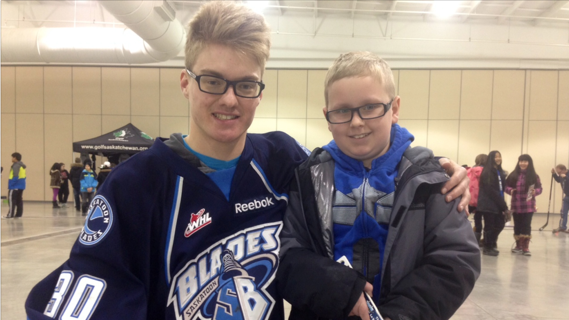 Blades help kids make Healthy Lifestyle Choices - Saskatoon Blades