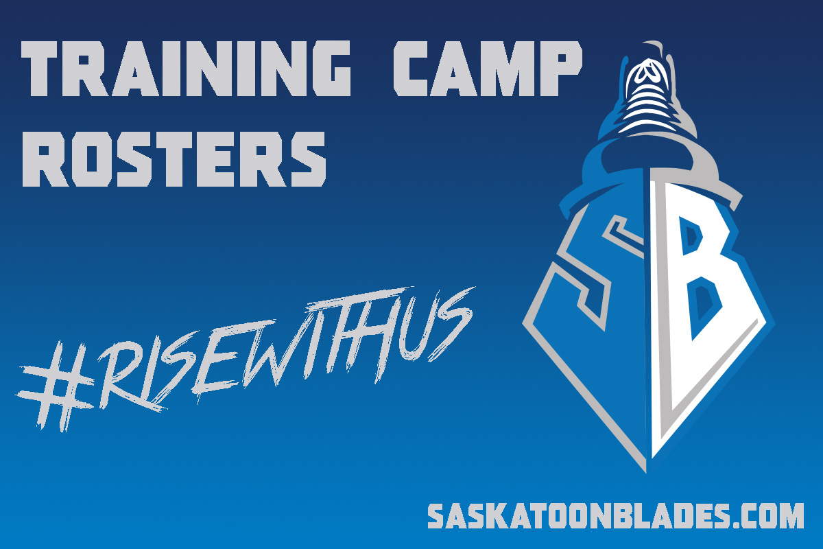 Training Camp Rosters - Saskatoon Blades