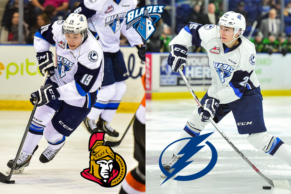 Graham & Hájek Off To NHL Camps - Saskatoon Blades