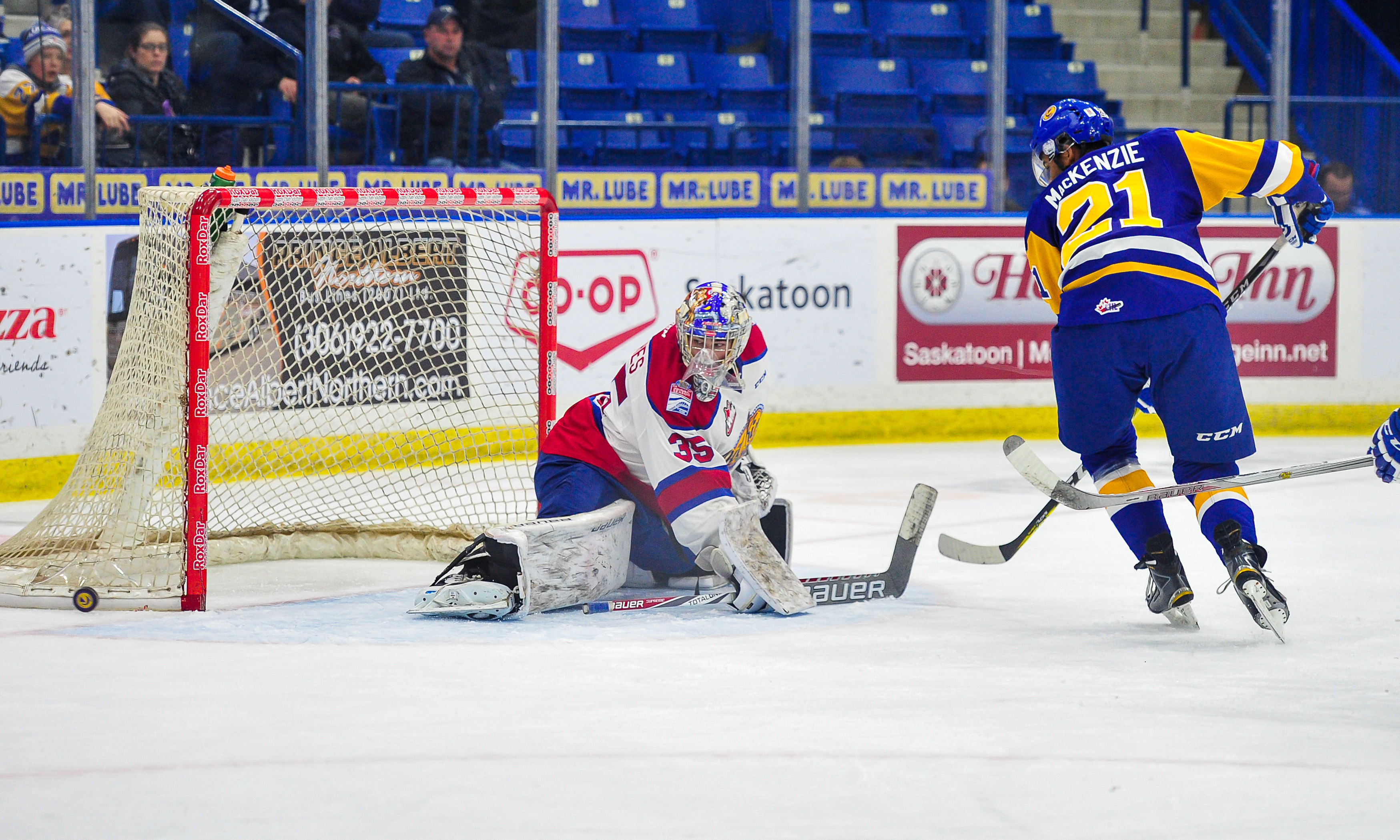 Saskatoon Blades vs Edmonton Oil Kings - Oct 9th, 2016 - Saskatoon Blades