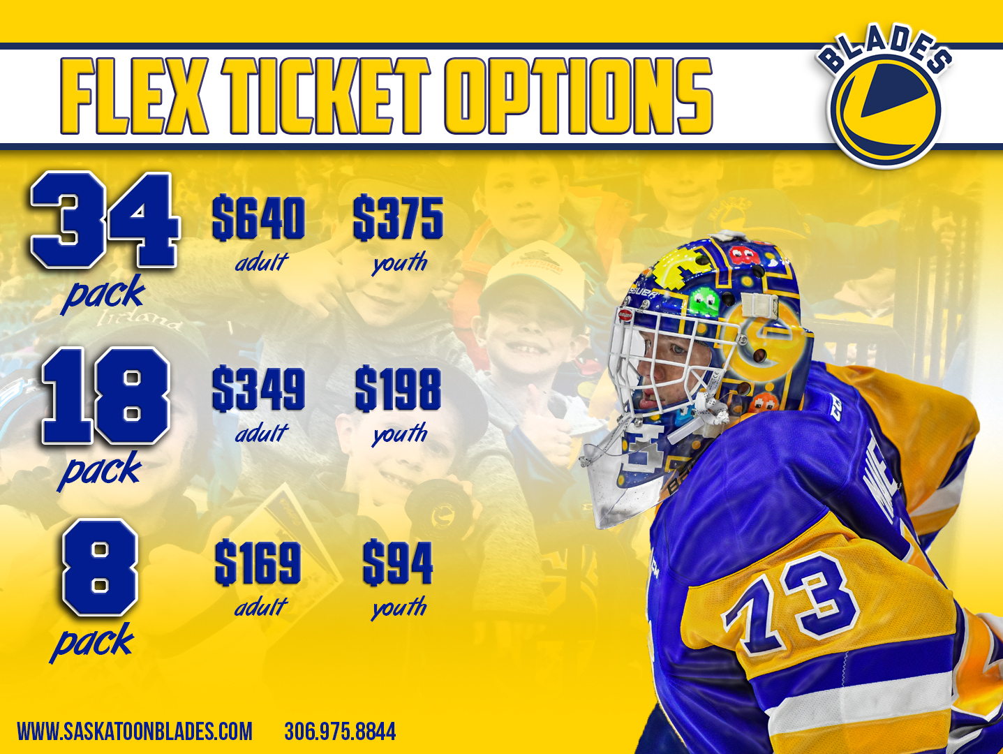 Born To Be A Blade // Get your tickets for this season! - Saskatoon Blades