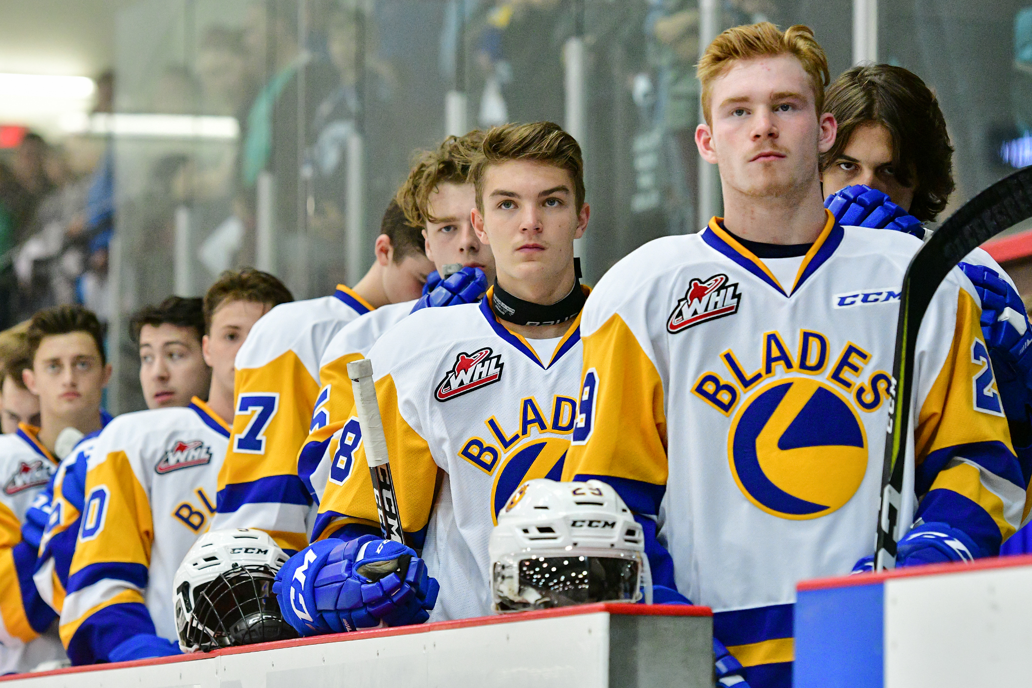 Photo Gallery: Blades vs Raiders in Warman - Saskatoon Blades