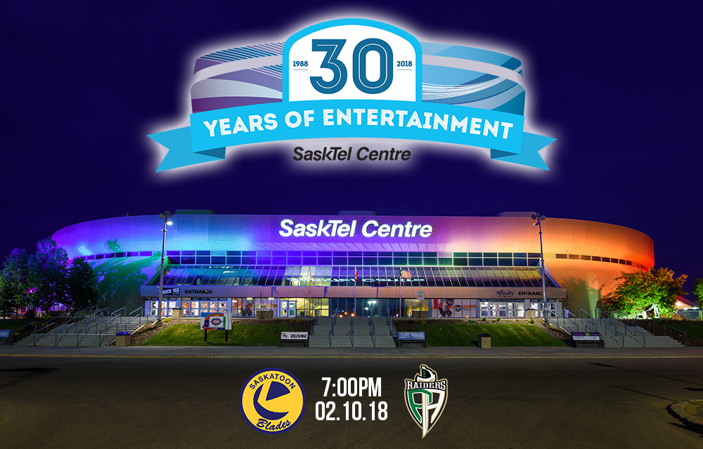 Blades to celebrate 30 years at SaskTel Centre on Saturday - Saskatoon ...