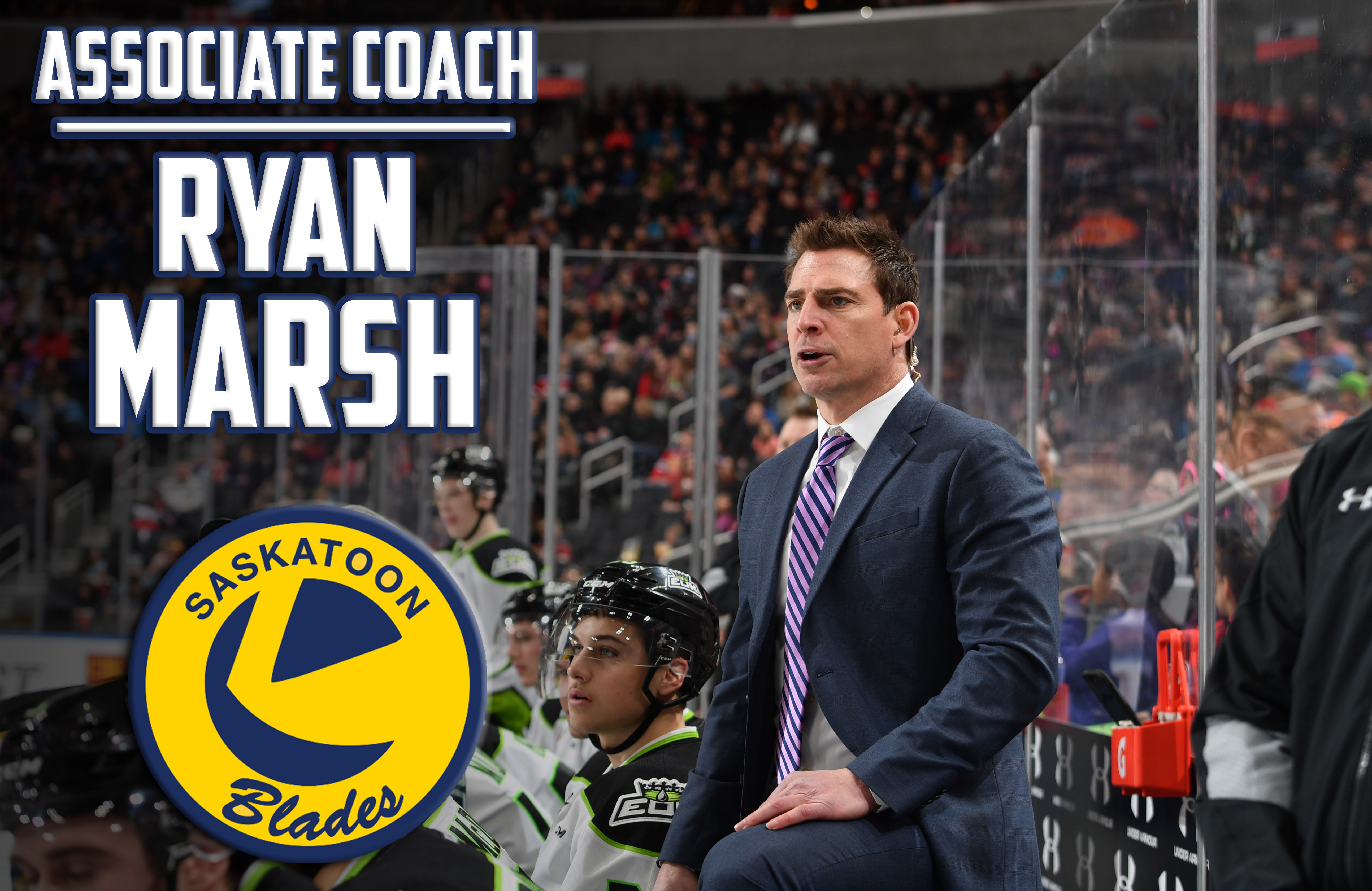 Blades hire Ryan Marsh as Associate Coach - Saskatoon Blades