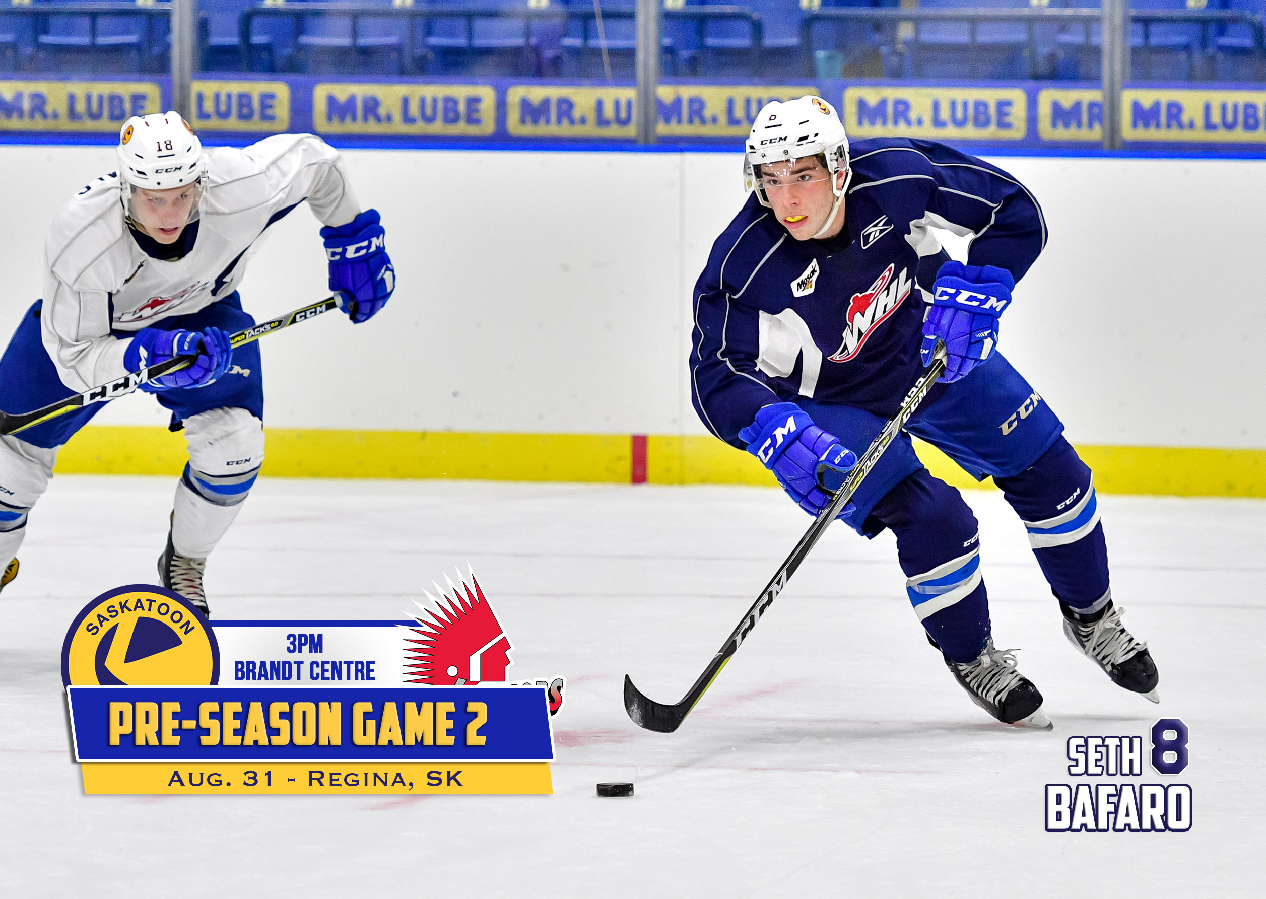 Pre-Season Game 2: Blades take on Warriors in Regina - Saskatoon Blades