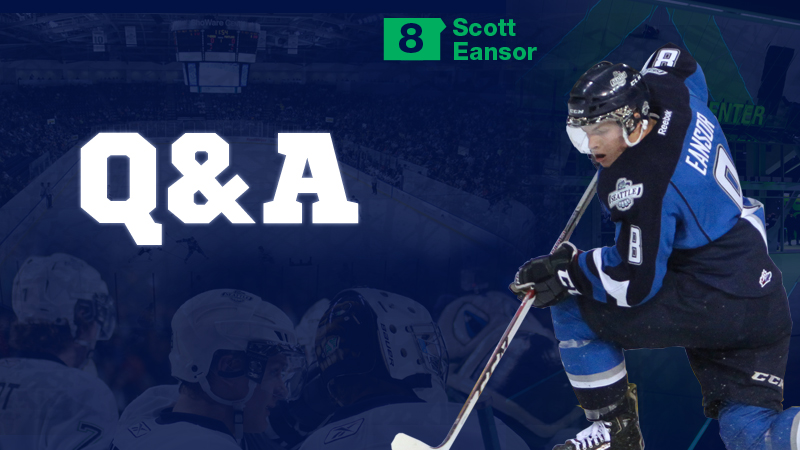 Q&A with Scott Eansor - Seattle Thunderbirds