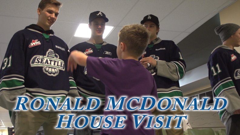 Ronald McDonald House Visit - Seattle Thunderbirds