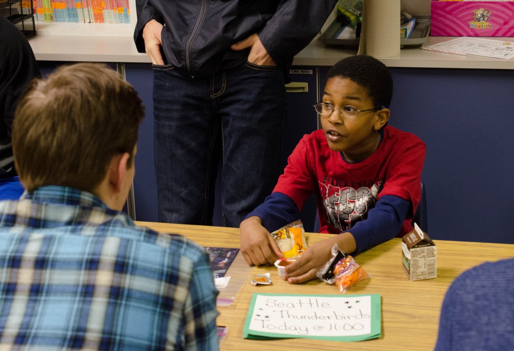 Neely O'Brien Visit - Seattle Thunderbirds