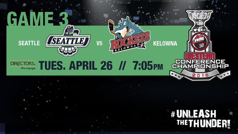 2 Down 2 To Go For Western Conference Championship - Seattle Thunderbirds