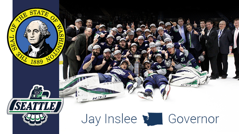 Governor Jay Inslee To Honor WHL Champion Thunderbirds - Seattle ...