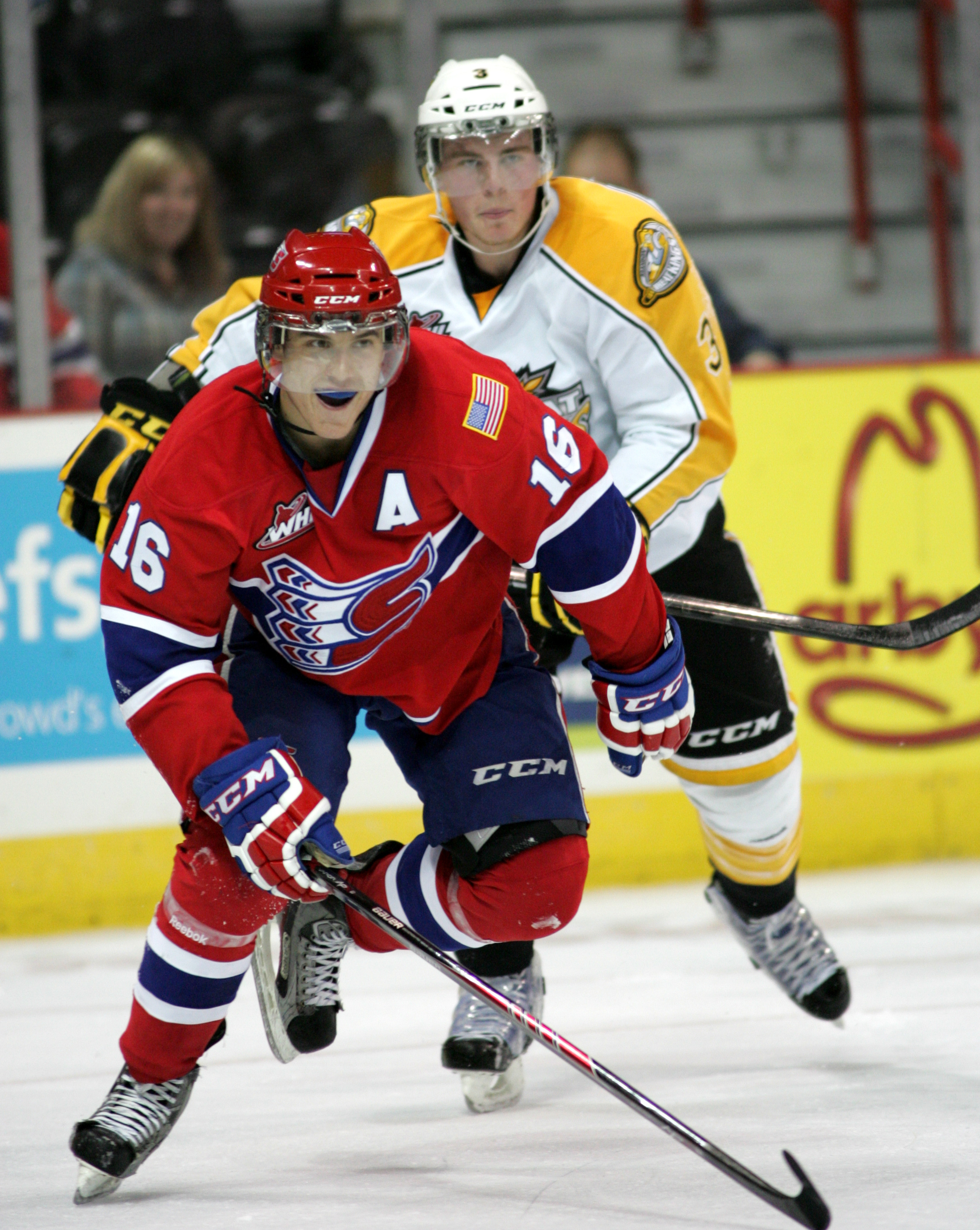 HOLMBERG, AVIANI NAMED WESTERN CONFERENCE ALL-STARS - Spokane Chiefs