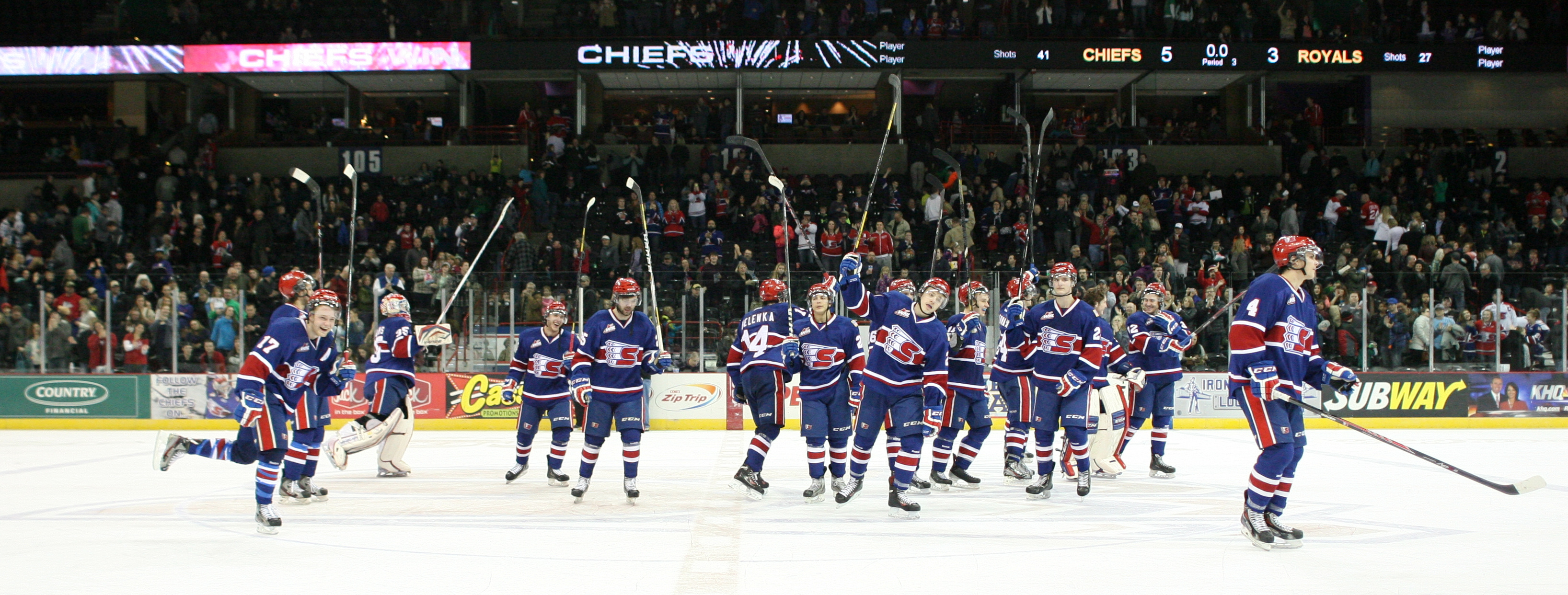 HOLMBERG, AVIANI HEADLINE CHIEFS TEAM AWARD WINNERS - Spokane Chiefs