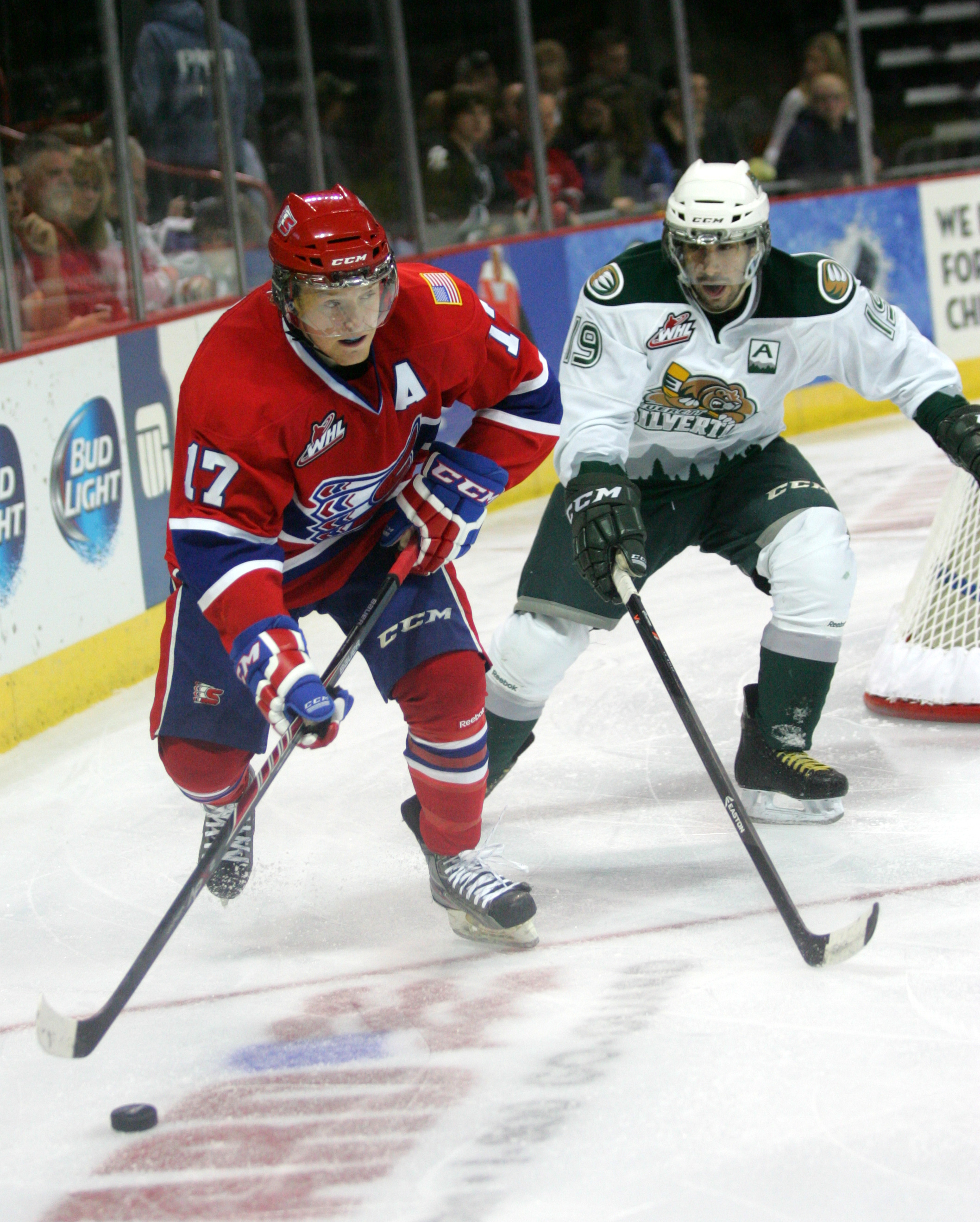 HOLMBERG DENNY'S WHL PLAYER OF THE WEEK - Spokane Chiefs