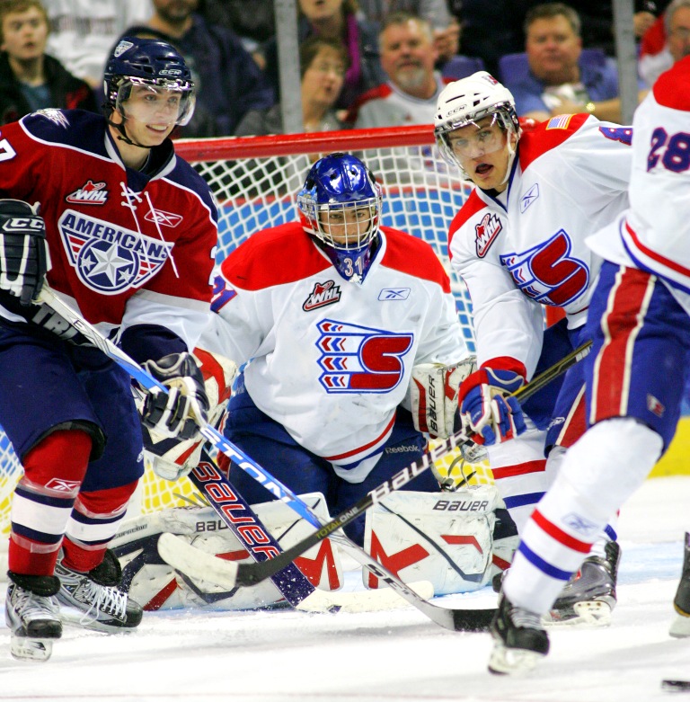 MAC ENGEL VAUGHN WHL GOALIE OF THE MONTH - Spokane Chiefs