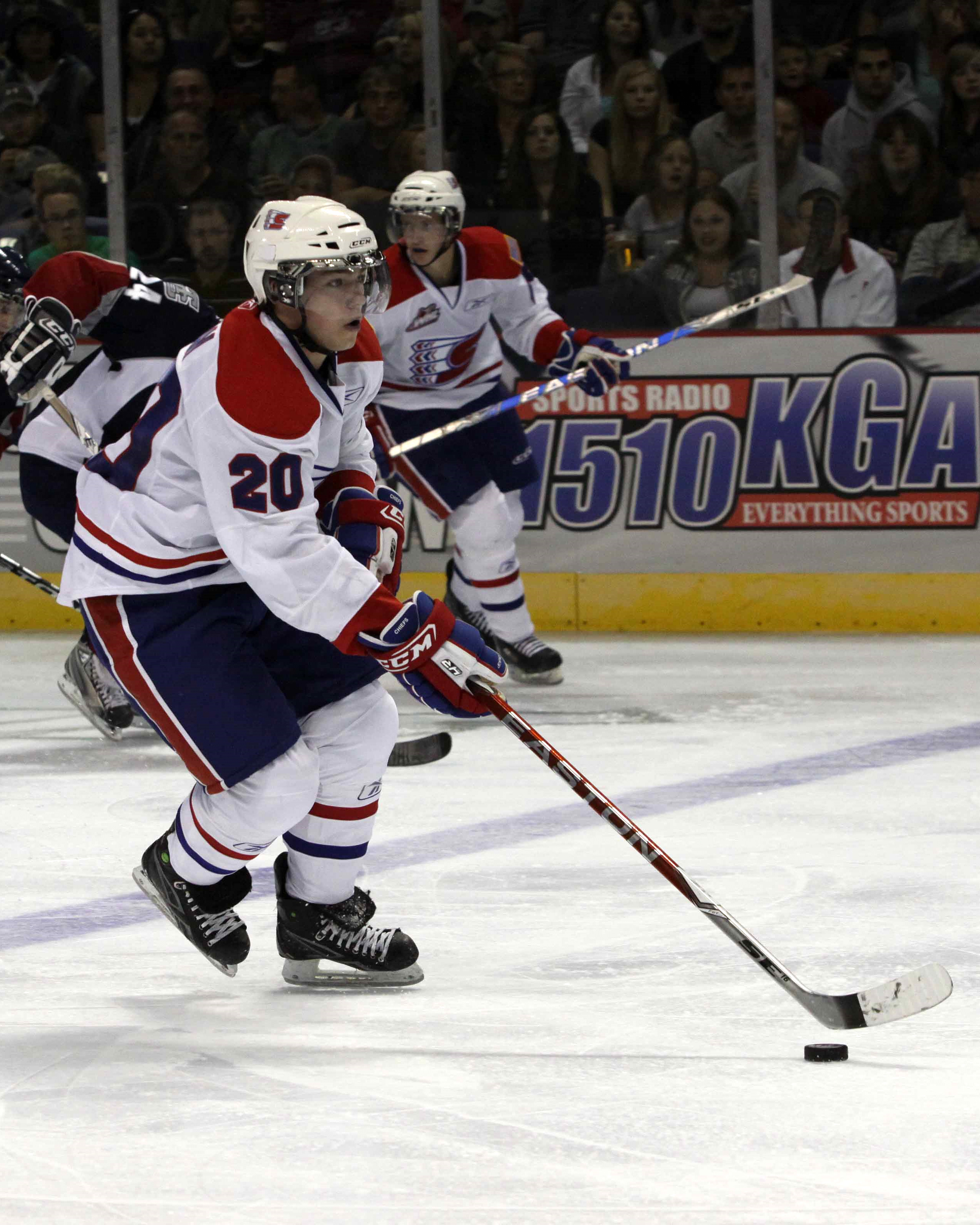 Steven Kuhn - Spokane Chiefs