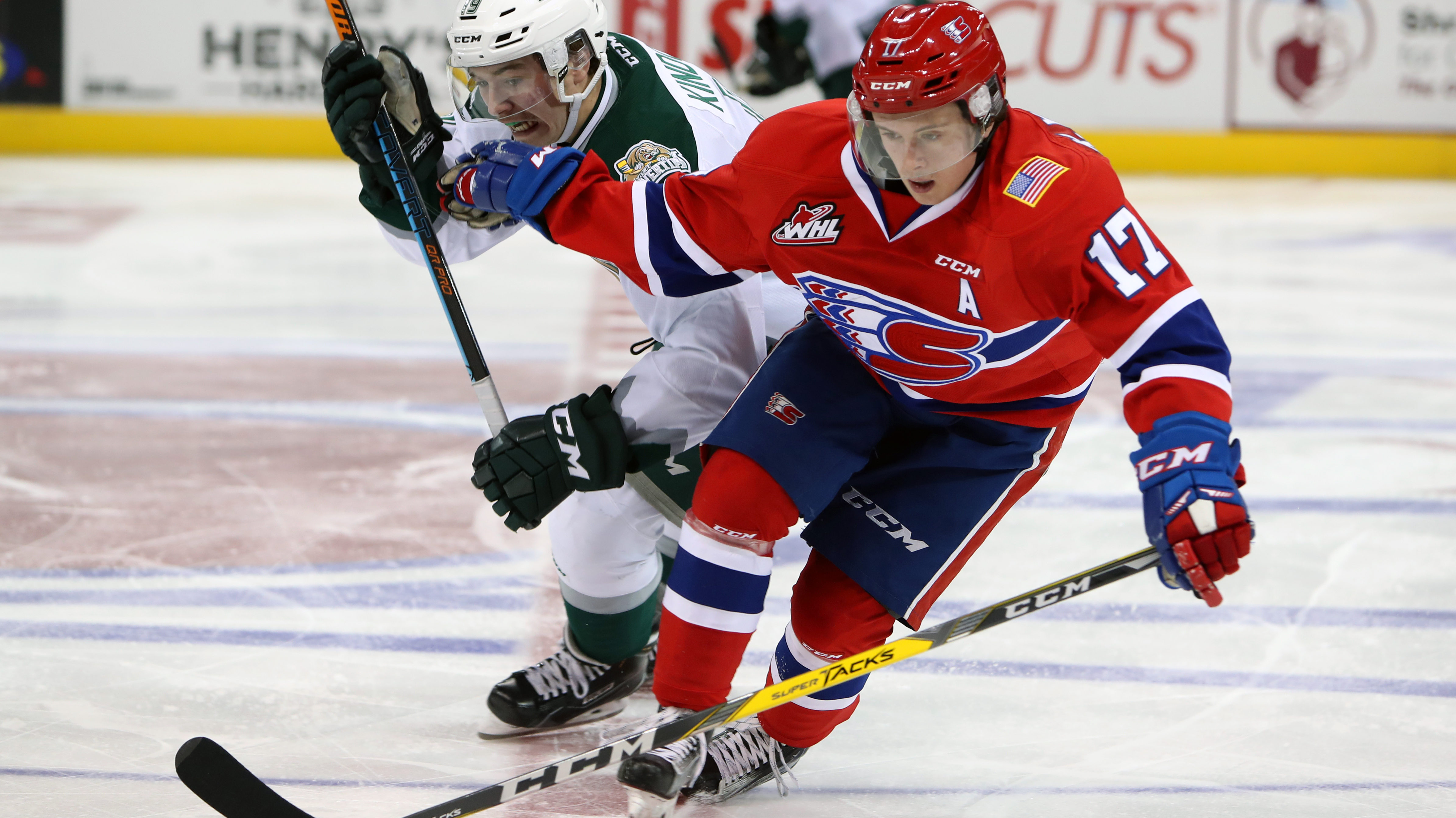 Strong First Period Propels Spokane Past Everett - Spokane Chiefs