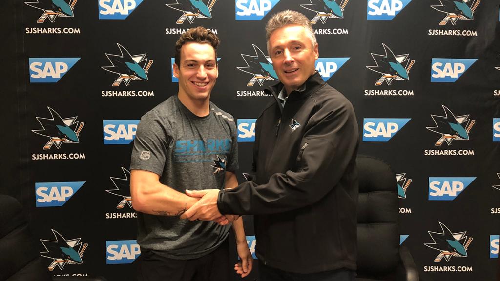 McGrew Signs Entry-Level Deal with San Jose - Spokane Chiefs