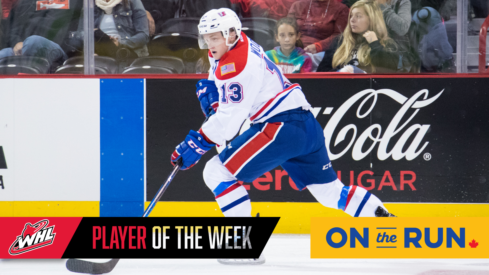 Riley Woods Named WHL Player of the Week - Spokane Chiefs