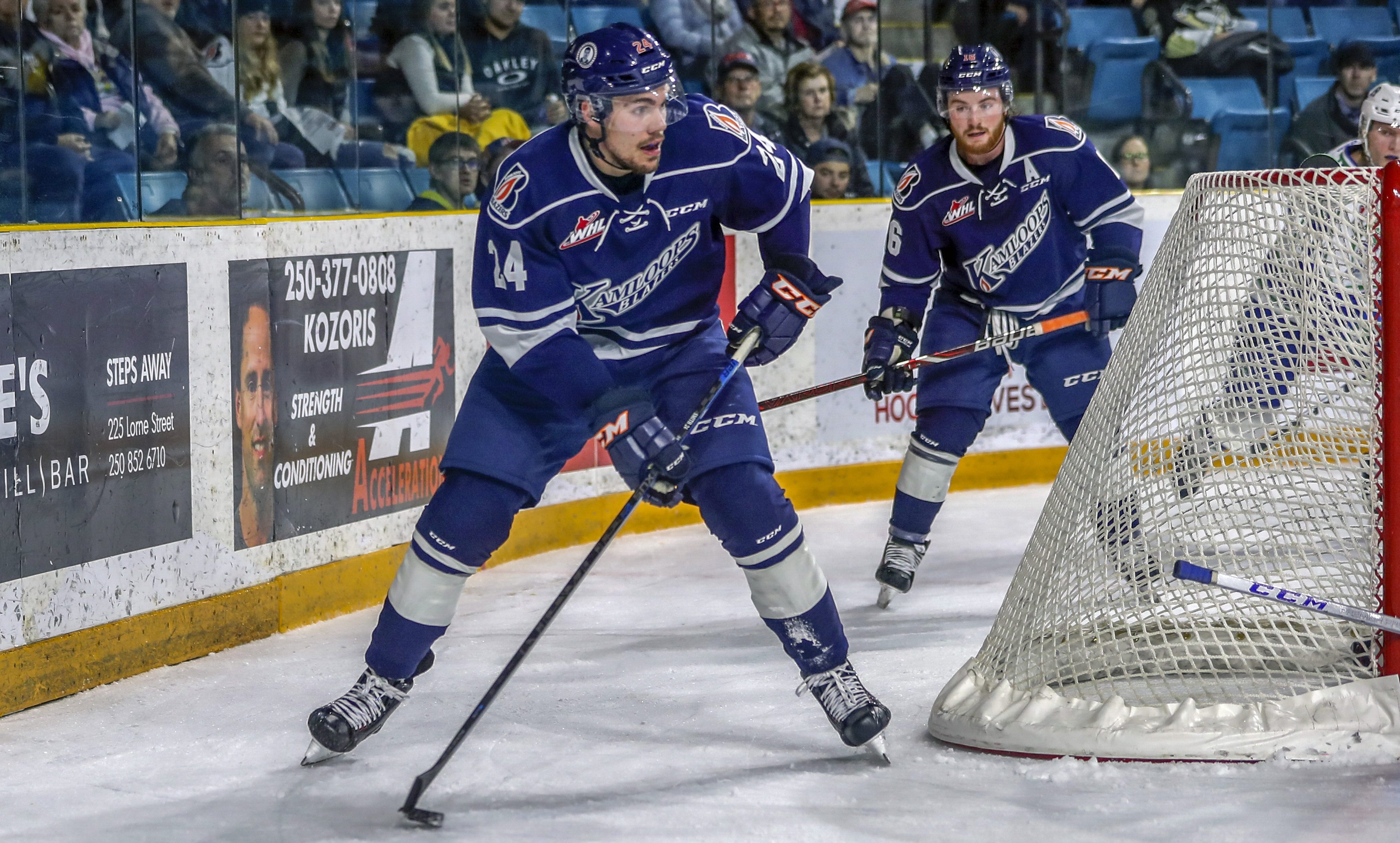 Spokane Acquires Forward Luc Smith From Kamloops - Spokane Chiefs