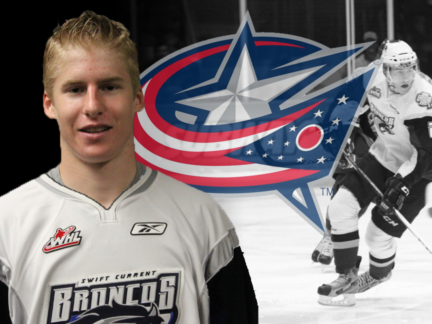 Heatherington Selected 50th Overall by Columbus Blue Jackets - Swift ...