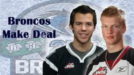 Broncos Acquire Reum from Giants - Swift Current Broncos